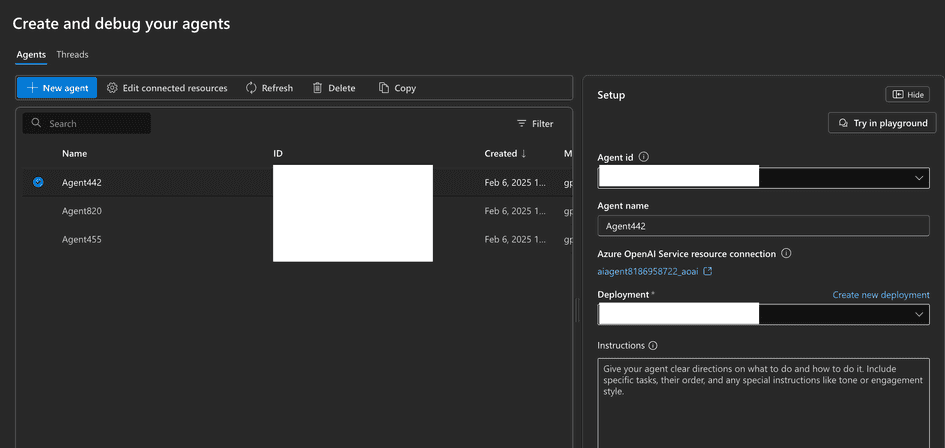 Azure Agents UI! | Azure Barista Blog